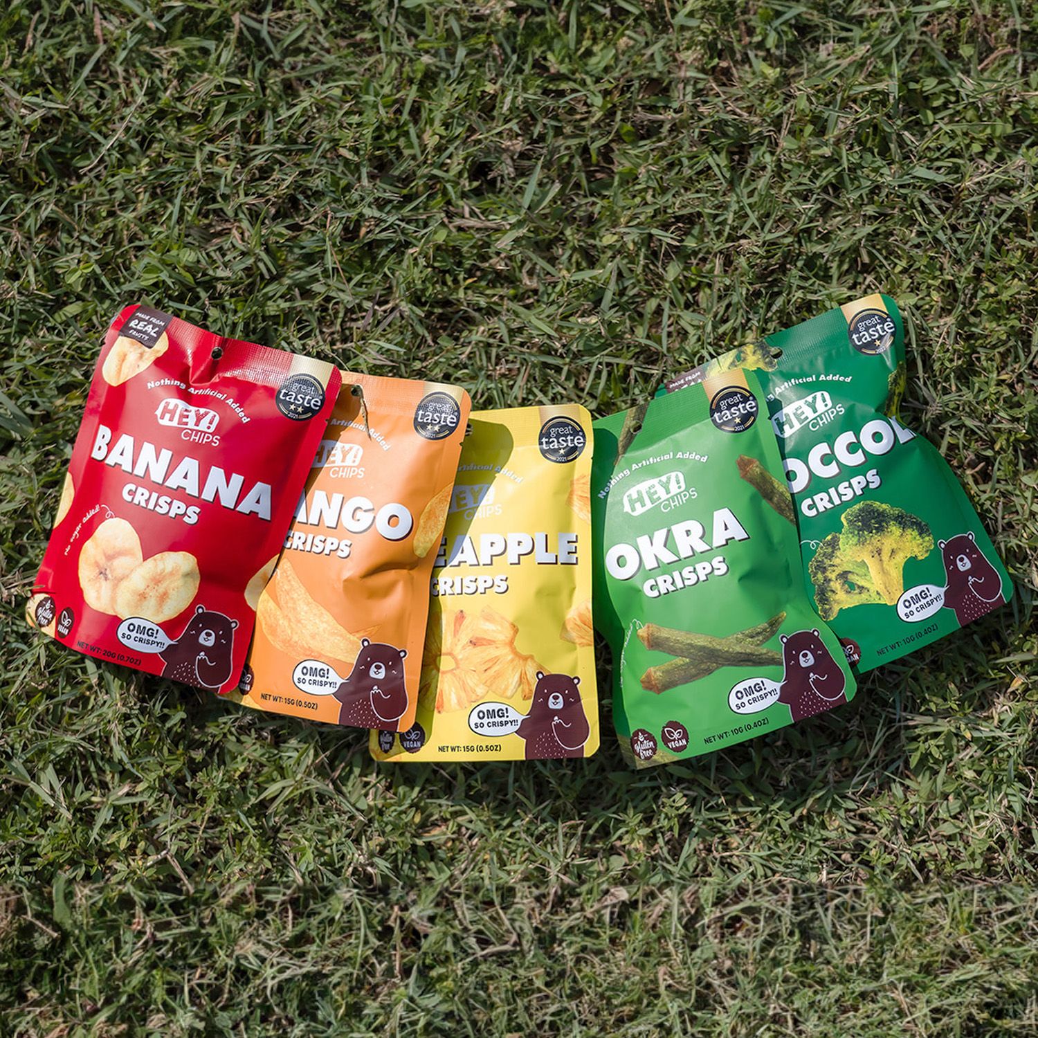 Hey! Chips | Singapore’s No. 1 healthy snack | Award-winning Crunch